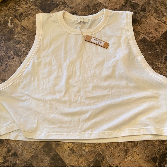 SKIMS | Tops | Skims Boyfriend Tank Marble New | Poshmark